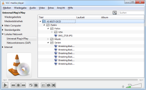 Mit VLC auf UPnP- bzw. DLNA-Server zugreifen – Antary