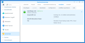 Let’s Encrypt-Zertifikate auf Synology-NAS einrichten – Antary