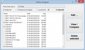 Policy Analyzer: Gruppenrichtlinien analysieren – Antary